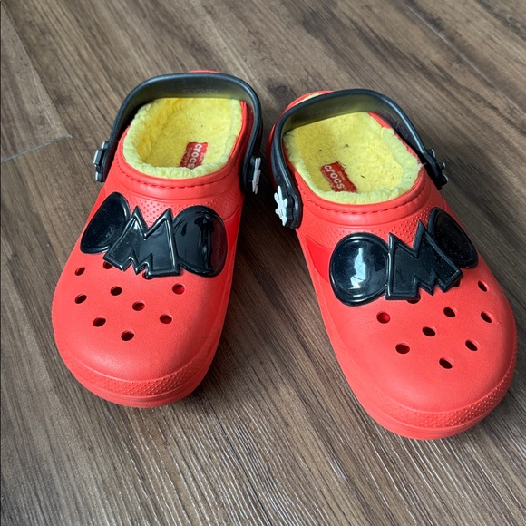 CROCS | Shoes | Crocs Mickey Mouse Red Clogs | Poshmark